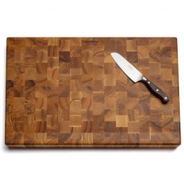 End-grain butchers' block ash 60×40×5cm - David Mellor - David Mellor